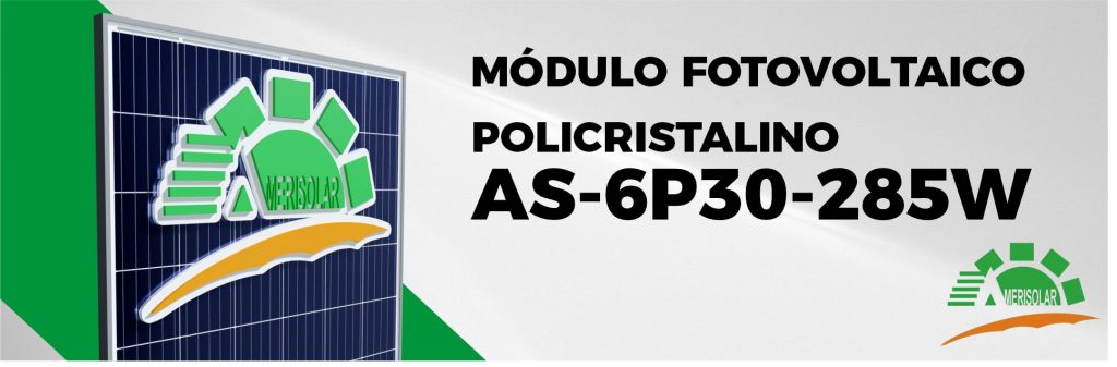 Panel Solar 285 Watts fotovoltaico Amerisolar - Solartex Chile
