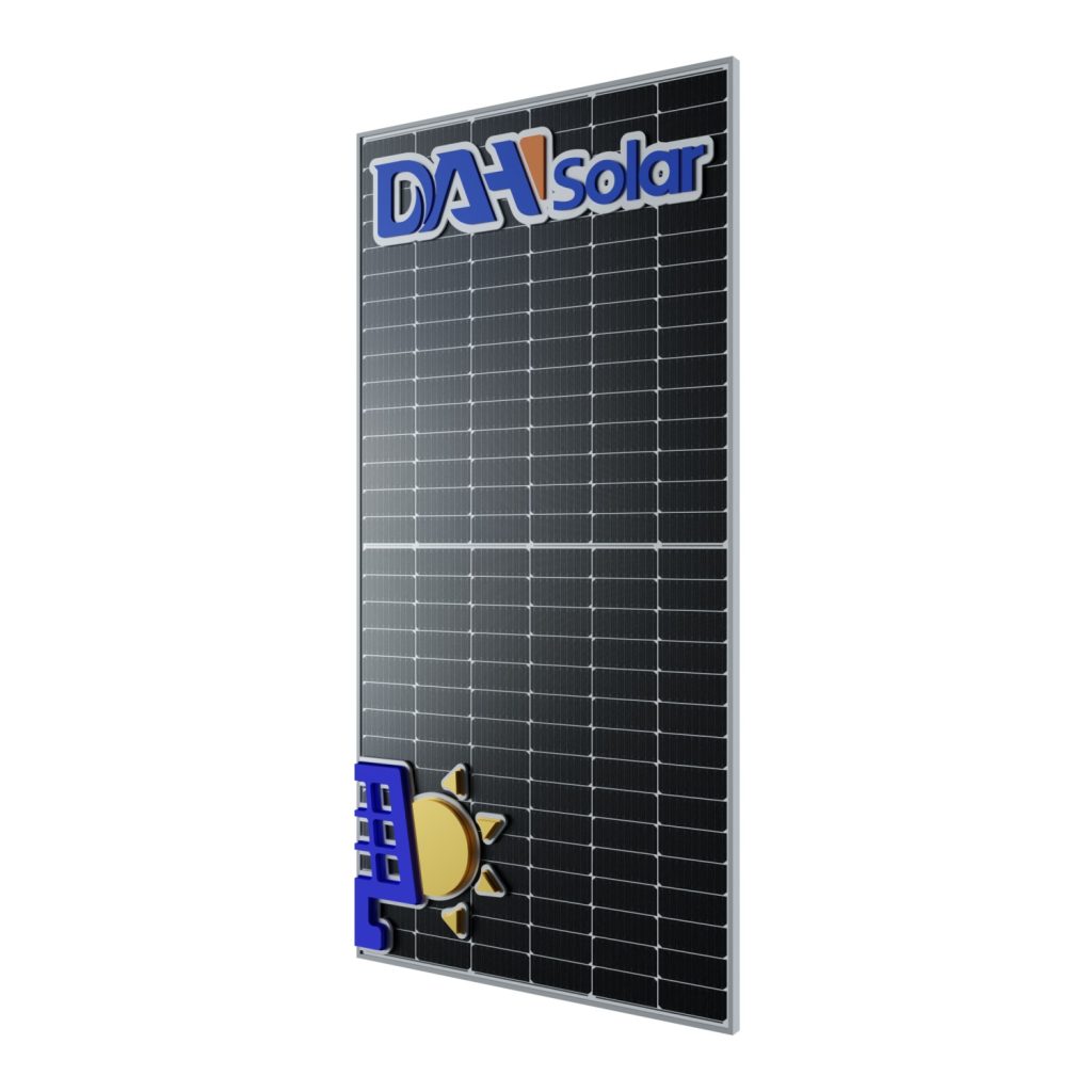 Panel Solar 460 Watts DAH Solar DHT-FS Mono Perc - Solartex Chile