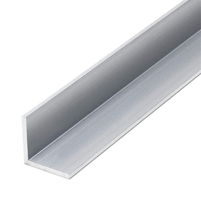 Perfil L Aluminio anodizado largo 6050mm - Solartex Chile