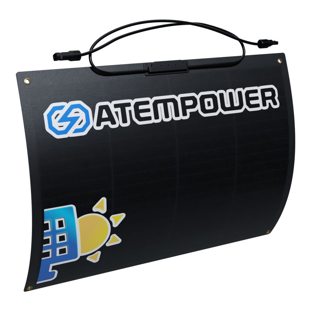Panel Solar Flexible para Techo ETFE 55W - Solartex Chile