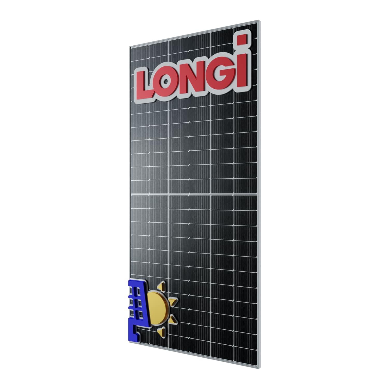 Panel Solar 605W Bifacial Monocristalino LONGi - Solartex Chile