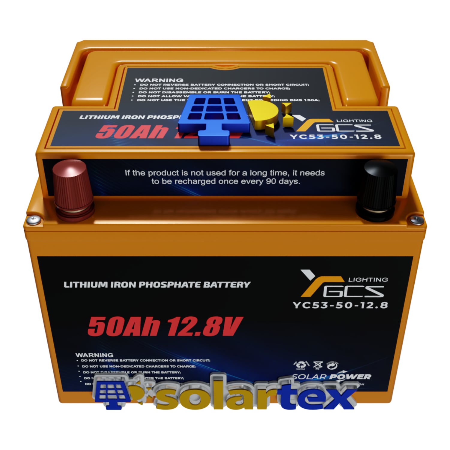 Batería de Litio 50Ah 12.8V GCS - Solartex Chile